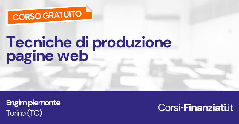 Tecniche di produzione pagine web